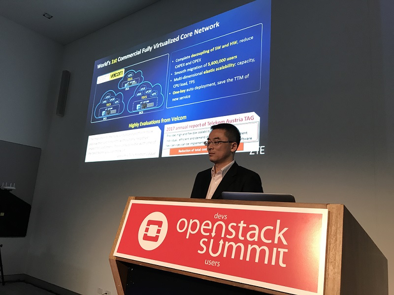 中兴通讯在2017 OpenStack悉尼峰会上正式发布新一代云平台TECS 6.0